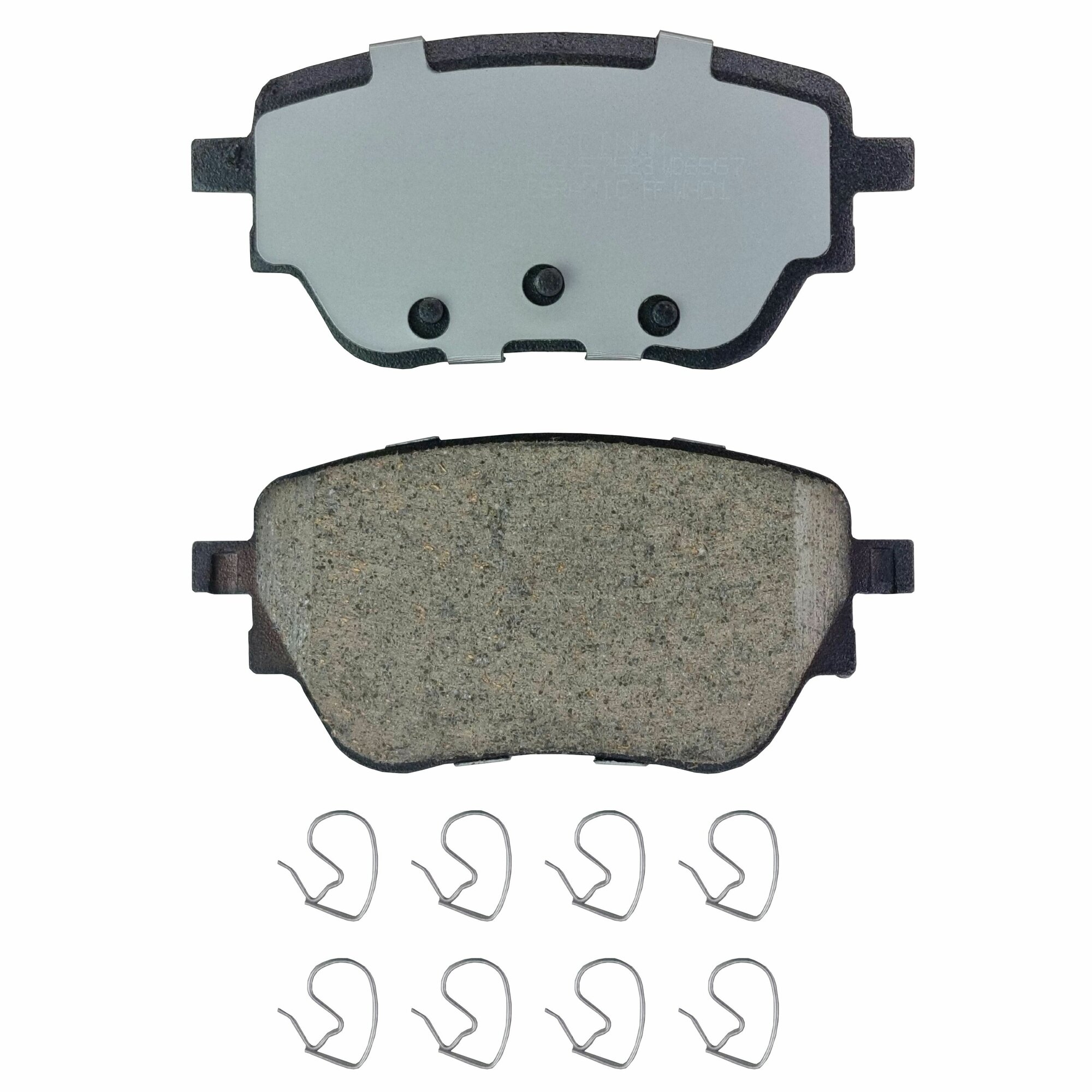 Тормозные колодки Gerat BP-R134C (задние) Platinum
