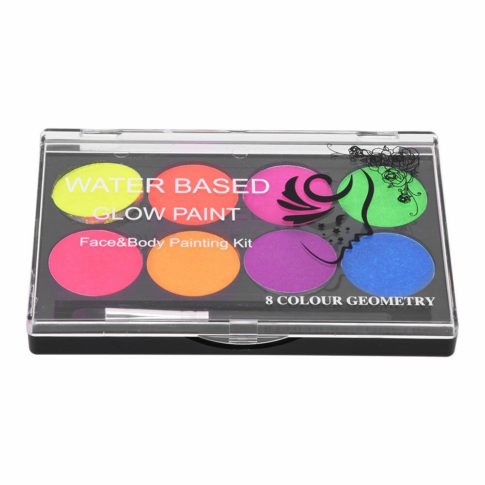 Телесные краски 8 цветов (водорастворимые)