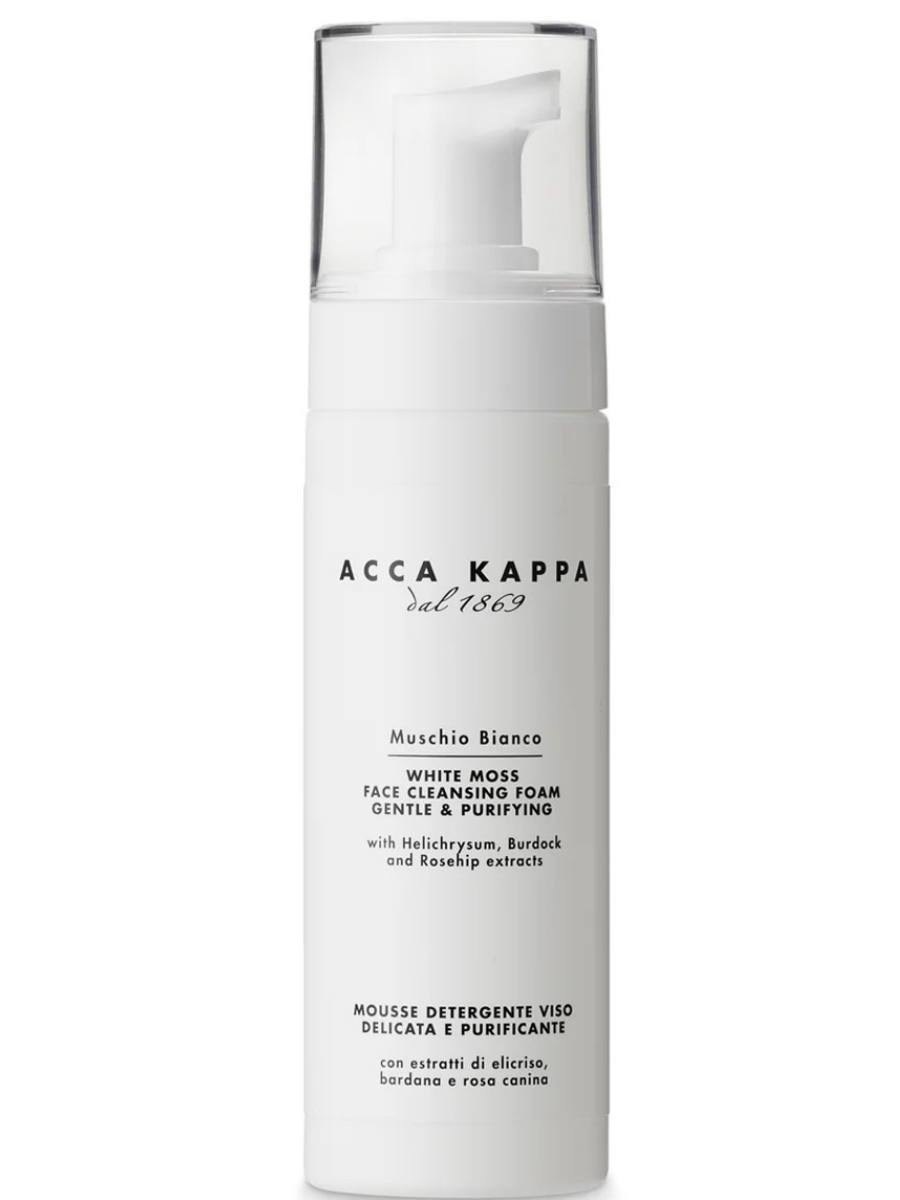 Очищающая Пенка для Лица ACCA KAPPA Muschio Bianco (Белый Мускус), 300 мл