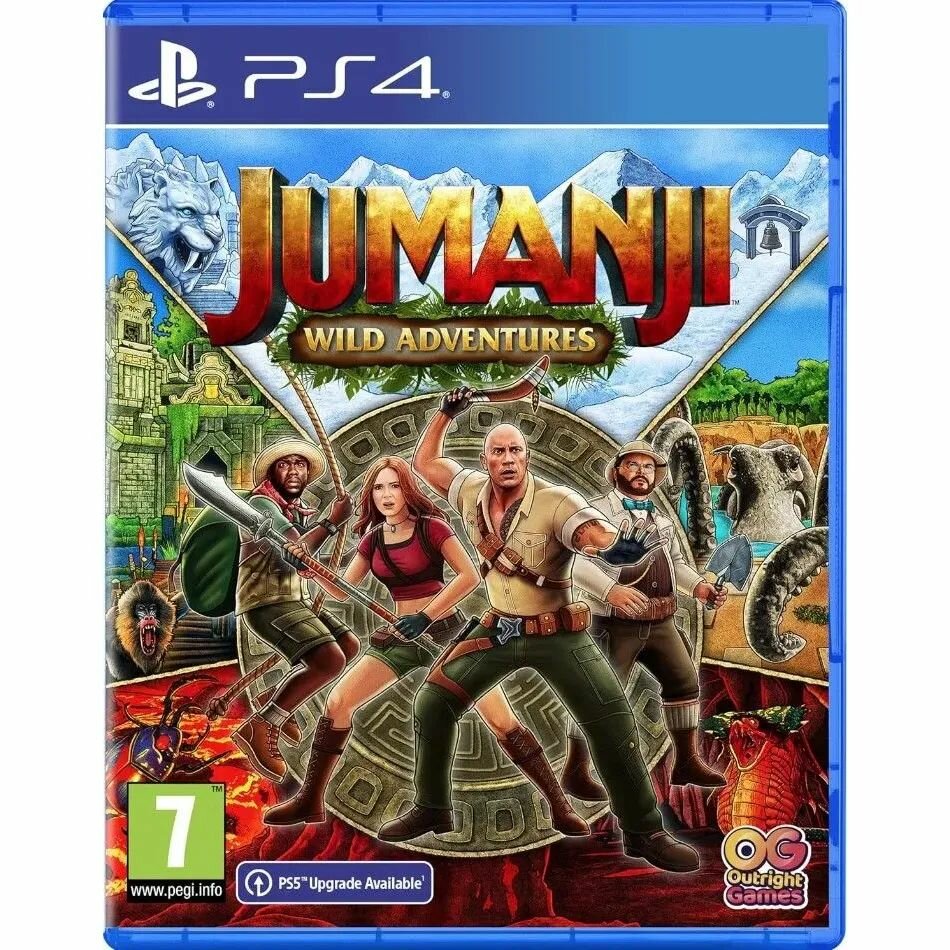 Игра Jumanji Wild Adventures PS4-Праздничные подарки