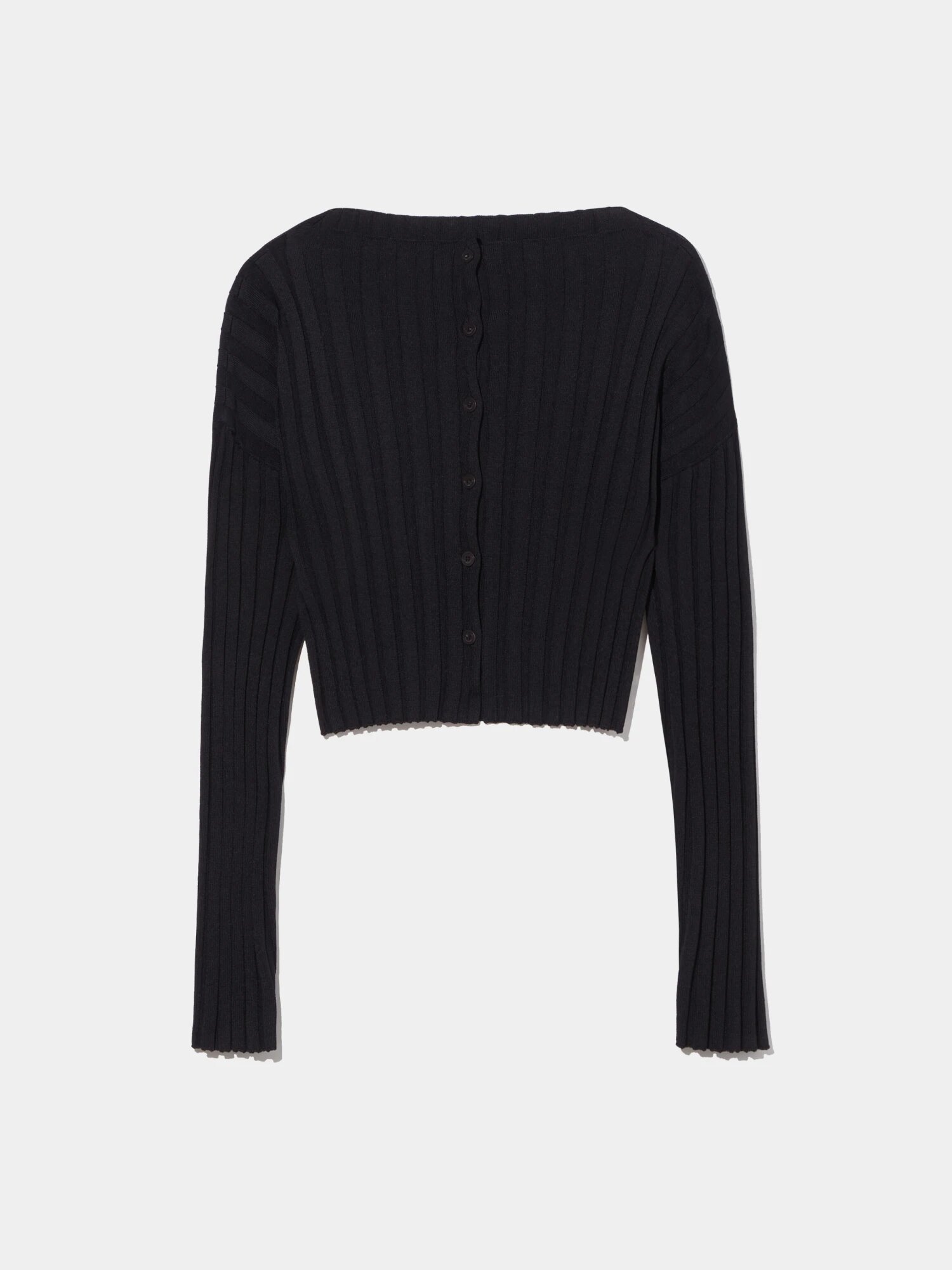 Кардиган Ribbed Collarless