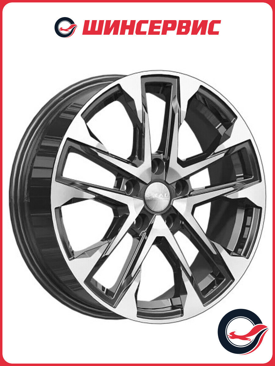 Литой колесный диск Скад Атакор R17x7.0J 5x112 ET40 ЦО57.1 для автомобиля