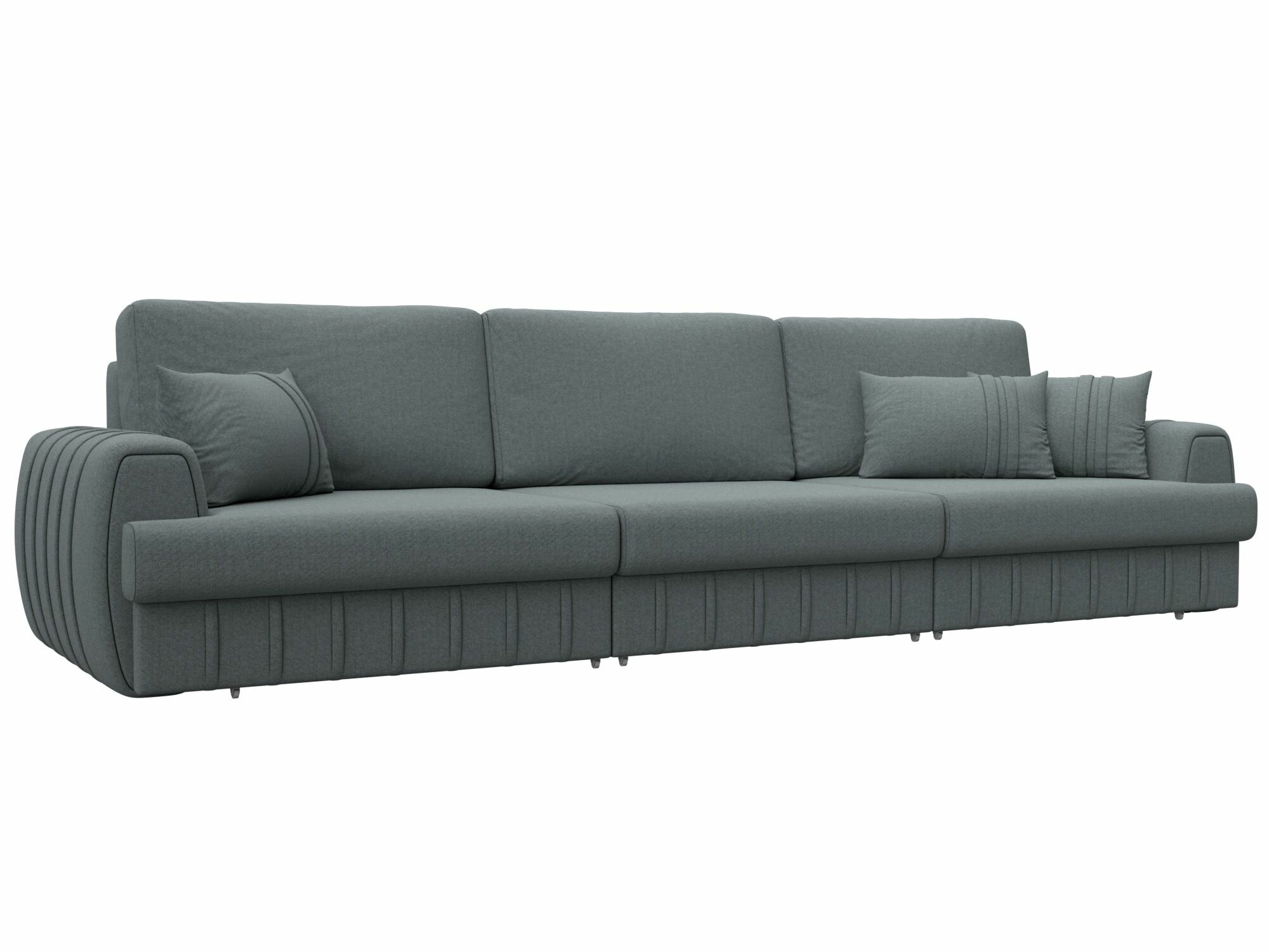 Диван прямой Флоу НПБ Лонг, Рогожка