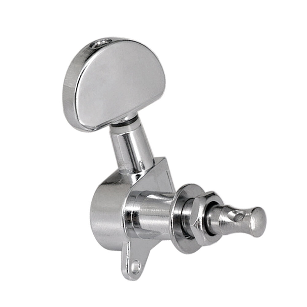 6 шт. (3L3R) закрытые колки для настройки гитары струнные колки ручки колковые механизмы настроечные ключи для народной акустической / электрогитары