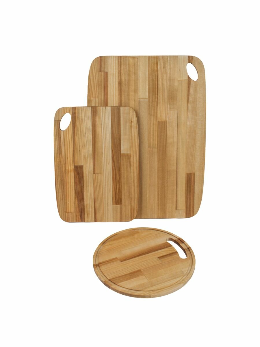 Набор досок №6 из дерева Panairo "Lavarna", 3 предмета