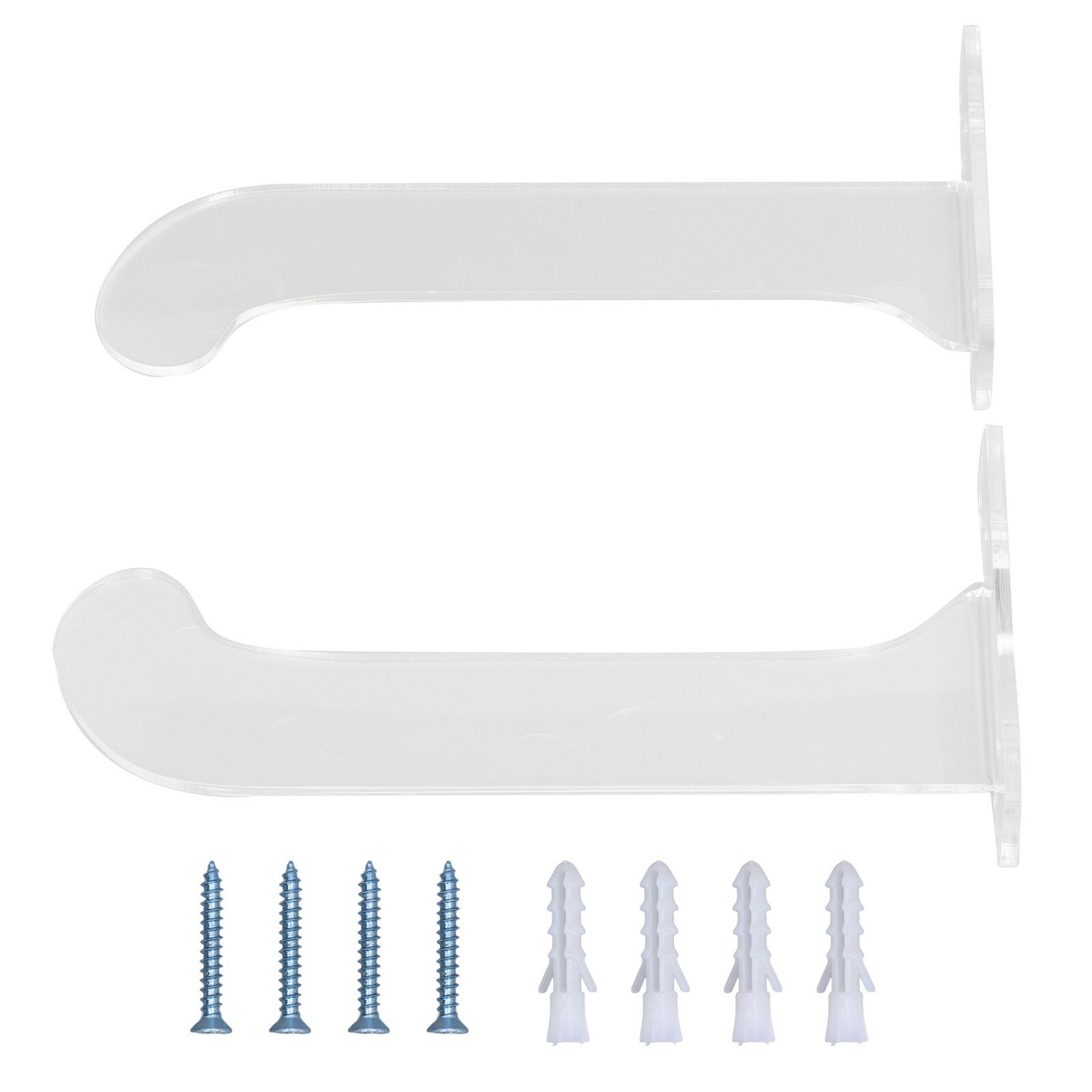 1pair йога коврик на стену держатель акриловой йога коврик на стену вешалка стойка для хранения домашние упражнения йога мат крончетттранспарент