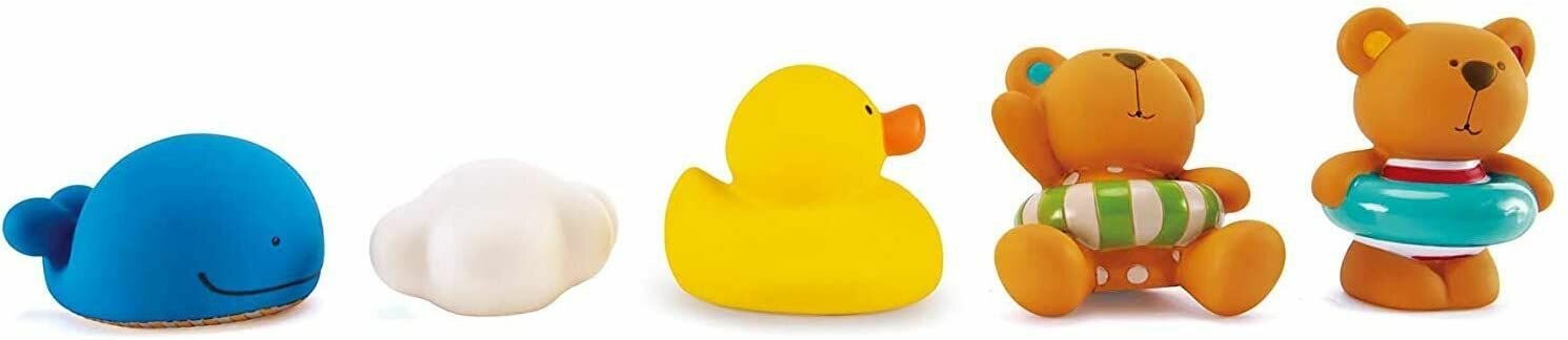HAPE Игрушки для купания Тедди и его друзья