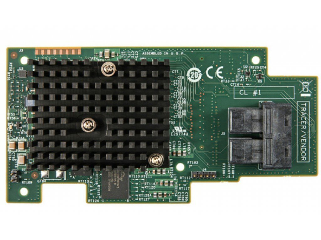 Контроллер Intel RMS3JC080 RAID 0/1/10/JBOD 12G 932472