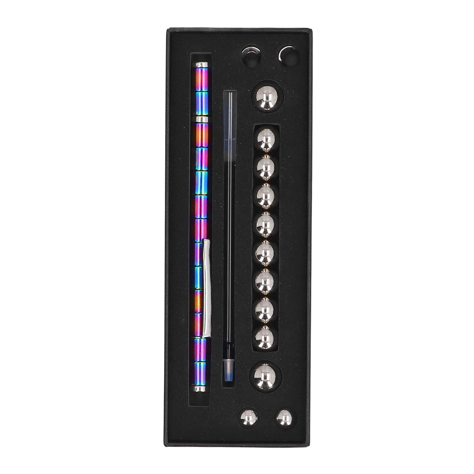 Фиджет-ручка с магнитом, антистресс игрушка для детей, цветная