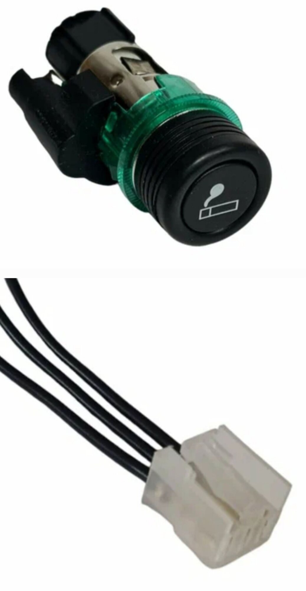 Прикуриватель в сборе с разъёмом Нива-Шевроле 2123, Лада 2113,2114,2115