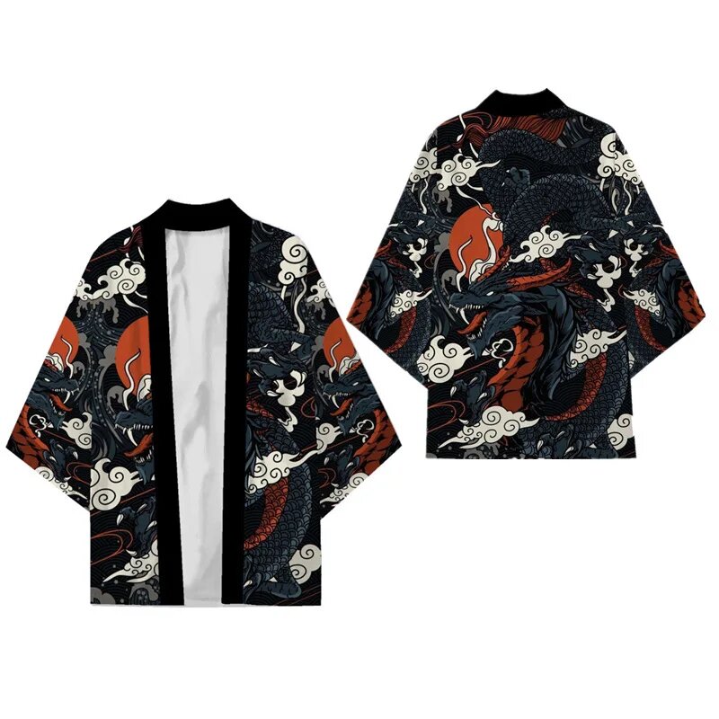 Черный кимоно кардиган из полиэстера XXS, kimono 4