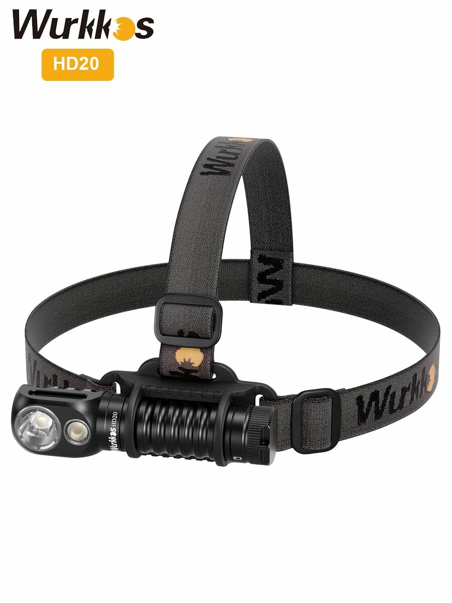 Налобный фонарь Wurkkos HD20 5000K Черный