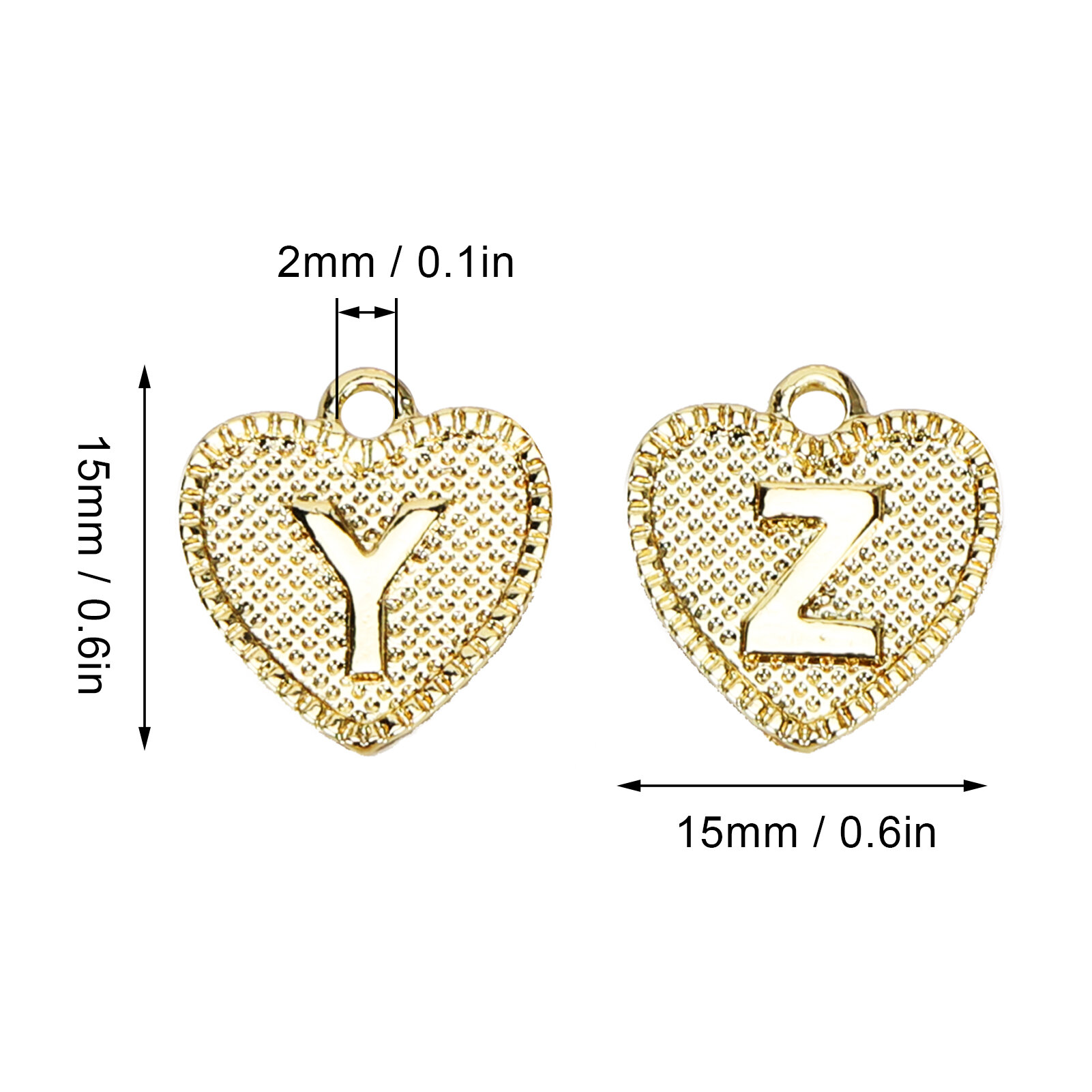 26 шт. кулон в форме сердца с английскими буквами, принадлежности для рукоделия, аксессуары для изготовления ювелирных изделий «сделай сам»