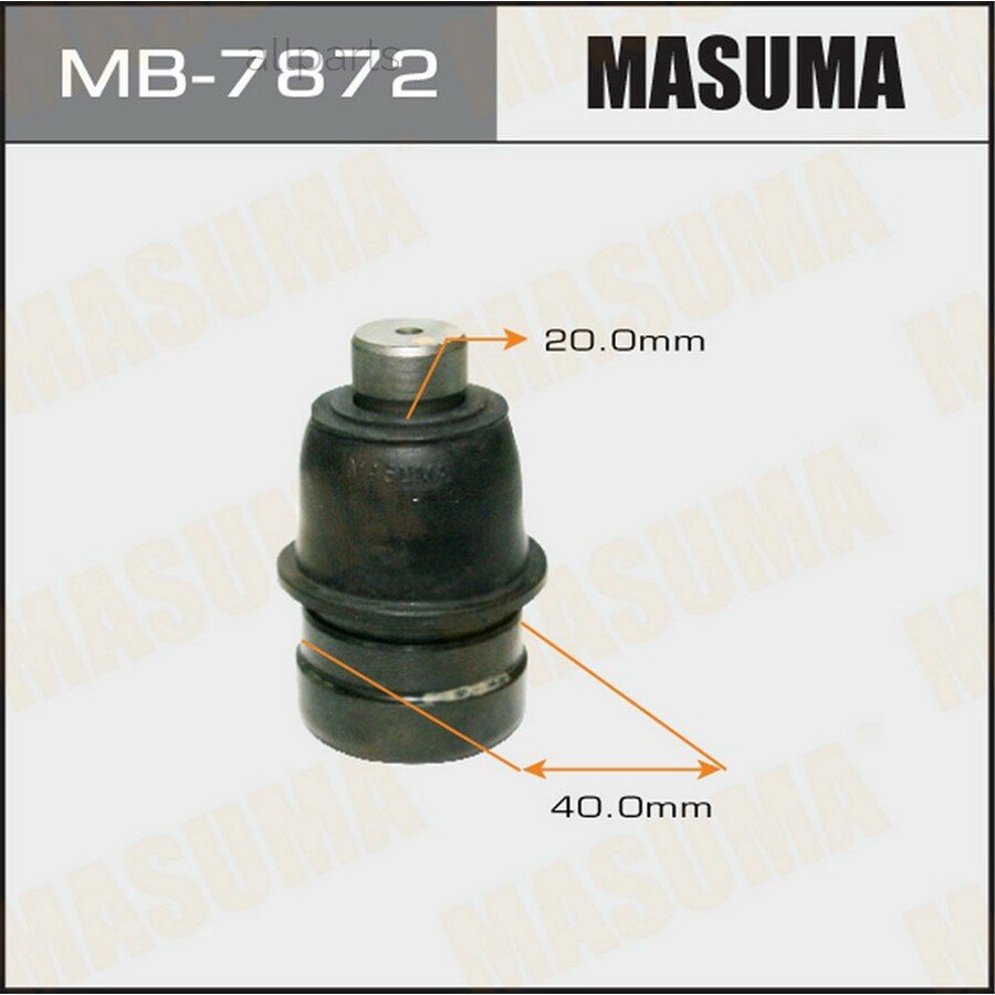 MASUMA MB7872 шаровая опора MASUMA FRONT LOW AIRTREK/ CU2W, CU4W, CU5W УП. 1ШТ.