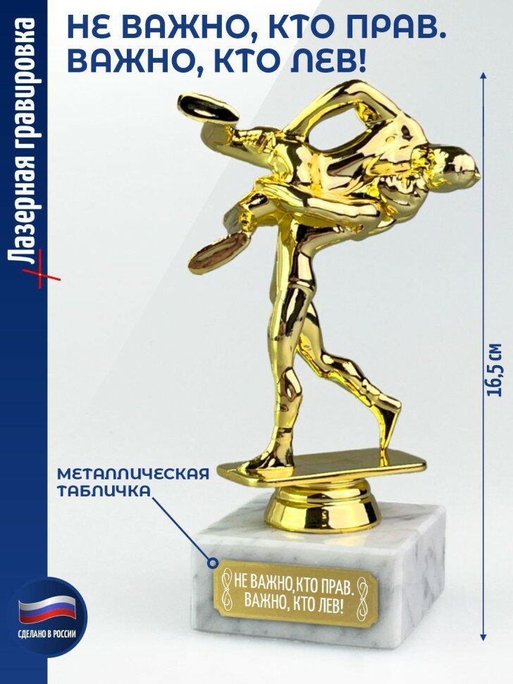 Статуэтка Борьба "Не важно, кто прав. Важно, кто лев!" (16,5 см)