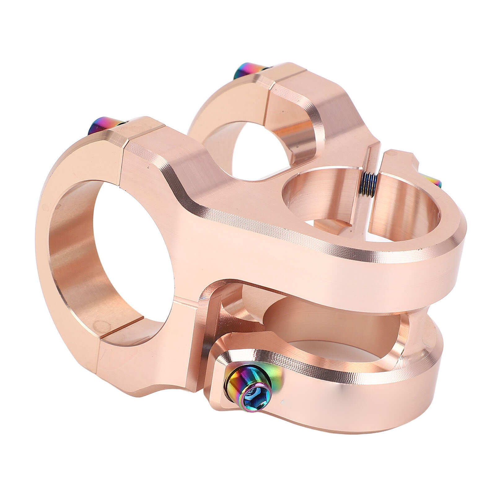 Вынос руля 31,8x35 мм, алюминиевый сплав, ЧПУ, легкий, короткий, для самостоятельной сборки горного велосипеда, титановый цвет.