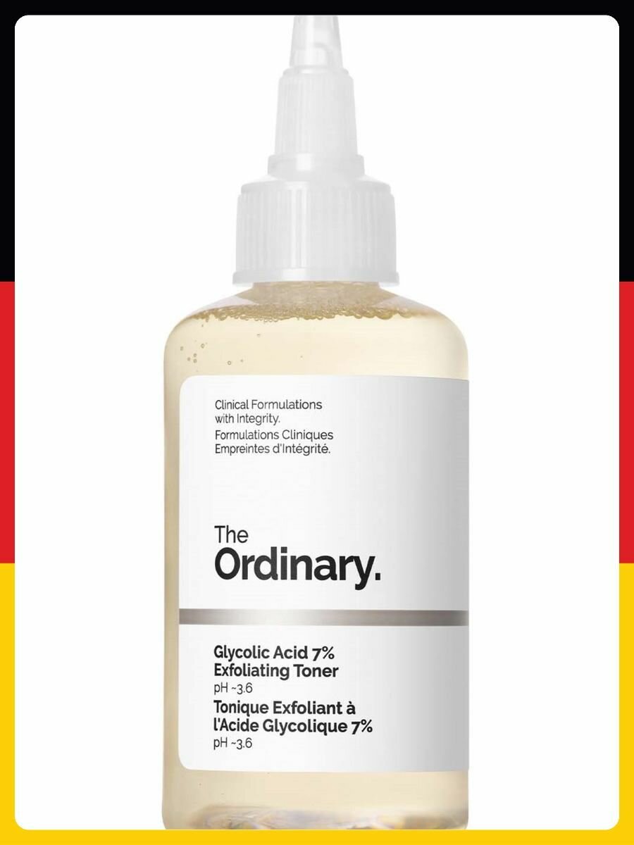 Сыворотка для лица The Ordinary Glycolic Acid 7% Exfoliating Toner 100 ml