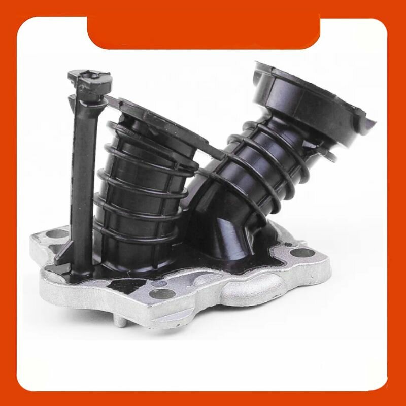 Адаптер (колено, воздуховод) карбюратора подходит для бензопилы Husqvarna 450 450E 445 445E (замена для 544082301)