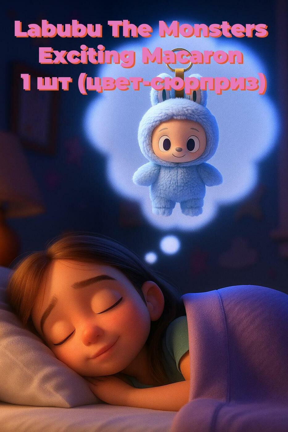 Лабубу Labubu Exciting Macaron 1 шт (цвет-сюрприз)