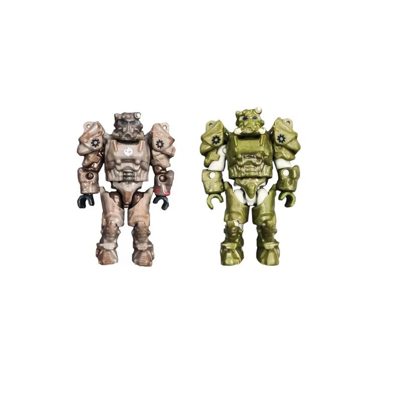 MEGA Construx T-60 Bloks Power Armor мини-фигурки Green&Umber