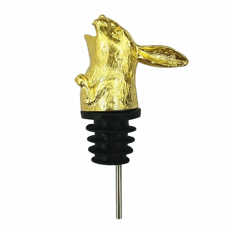 Пробка для бутылки с кроликом на Пасху