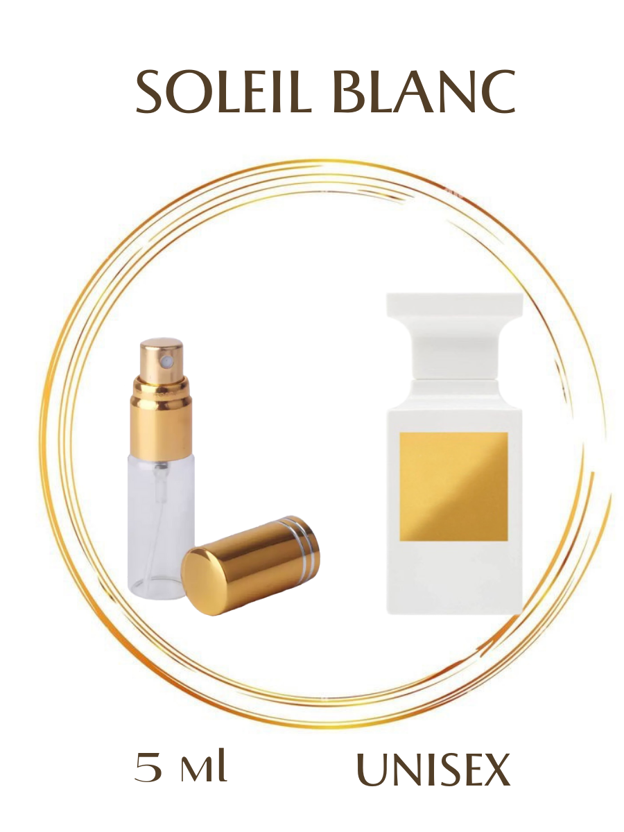 Духи парфюм SOLEIL BLANC спрей 5 мл унисекс, восточные, цветочные
