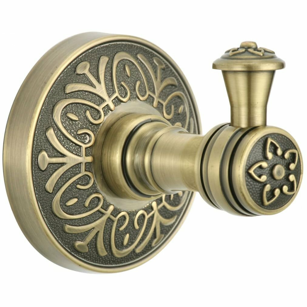 Крючок одинарный Savol Бронза S-005853C