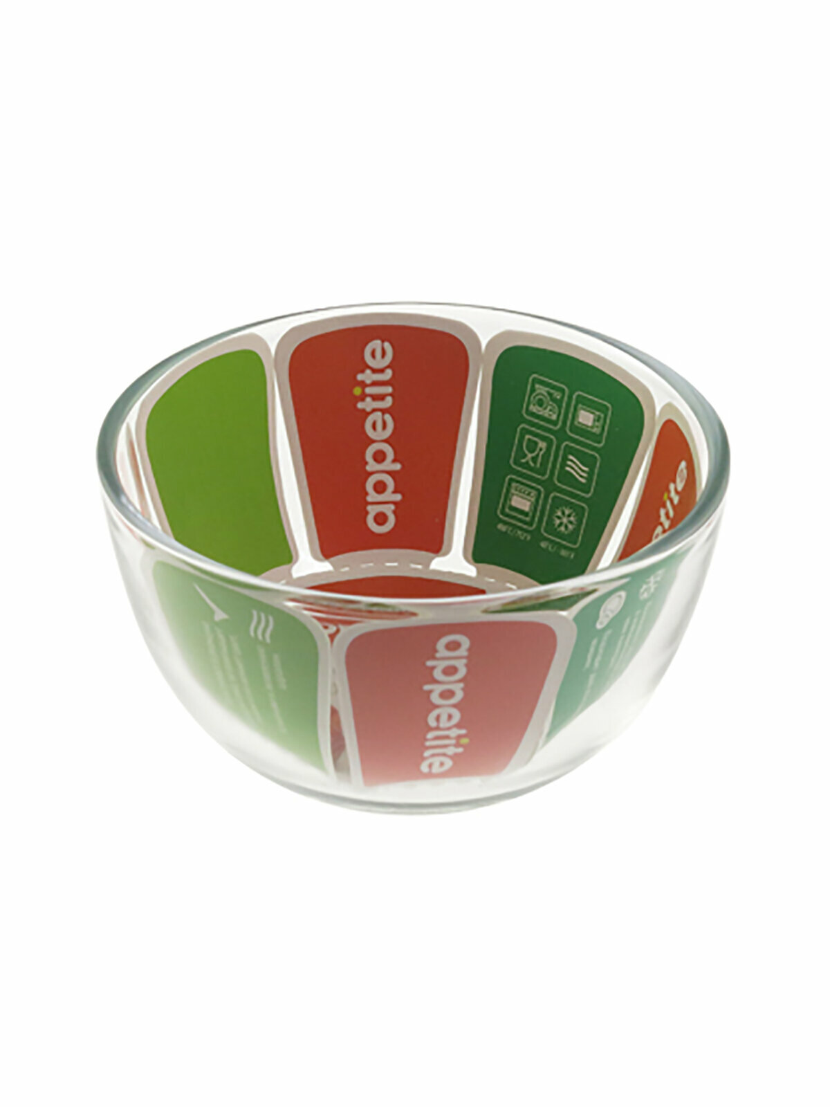 Миска для кухни Appetite, стеклянная, 0,45 л