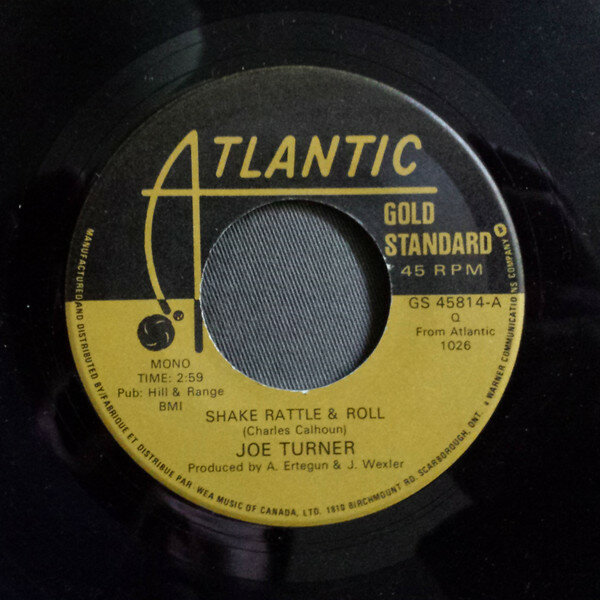 Big Joe Turner - Shake Rattle & Roll / Corrine Corrina (нет обложки). Винтажная виниловая пластинка. Lp. Винил