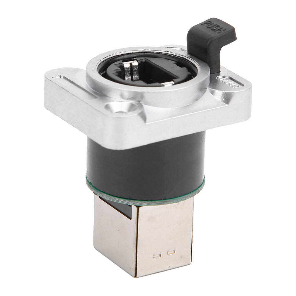 RJ45 Right Angle Connector Waterproof Round Insulator Material YTRJ45 Aviation Plug