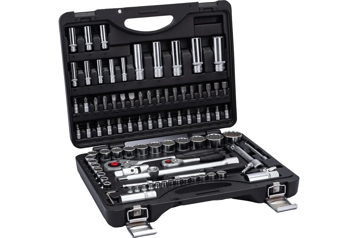 Набор инструментов FORCE 94 предмета с 12-гранными головками 1/4 1/2 4941R-9