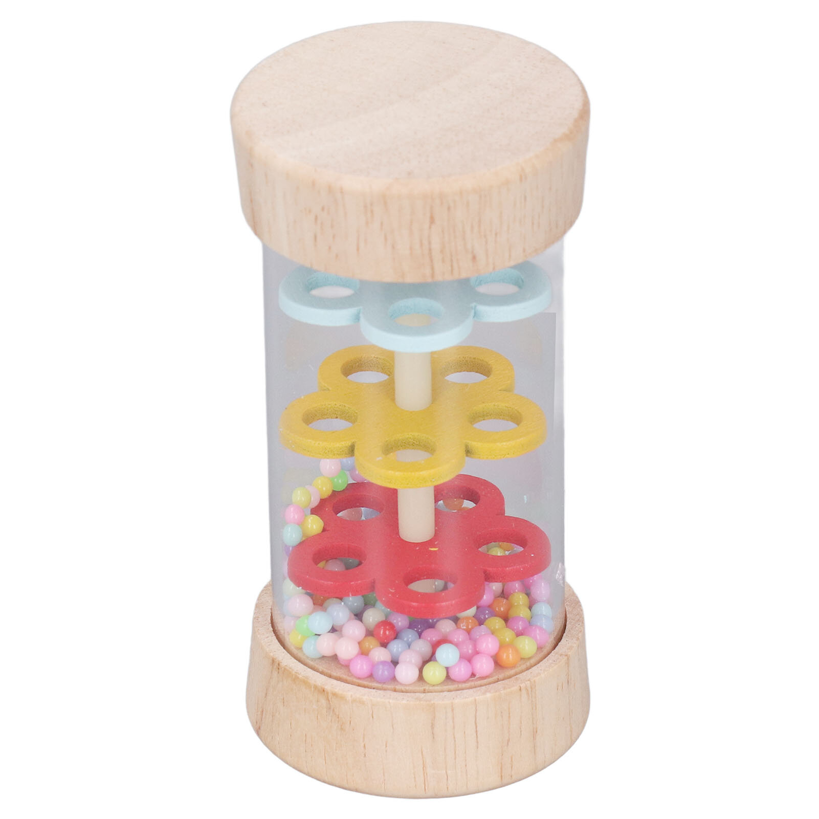 Игрушка-дождевик «Дождевая палочка» из дерева, красочная, для музыкального обучения, для дома и детского сада.