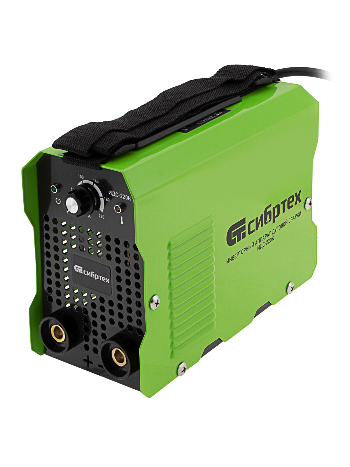 Сварочный аппарат инверторный Сибртех ИДС-220K , 220 А, ПВ 80%, диам. эл. 1, 6-5 мм 94395