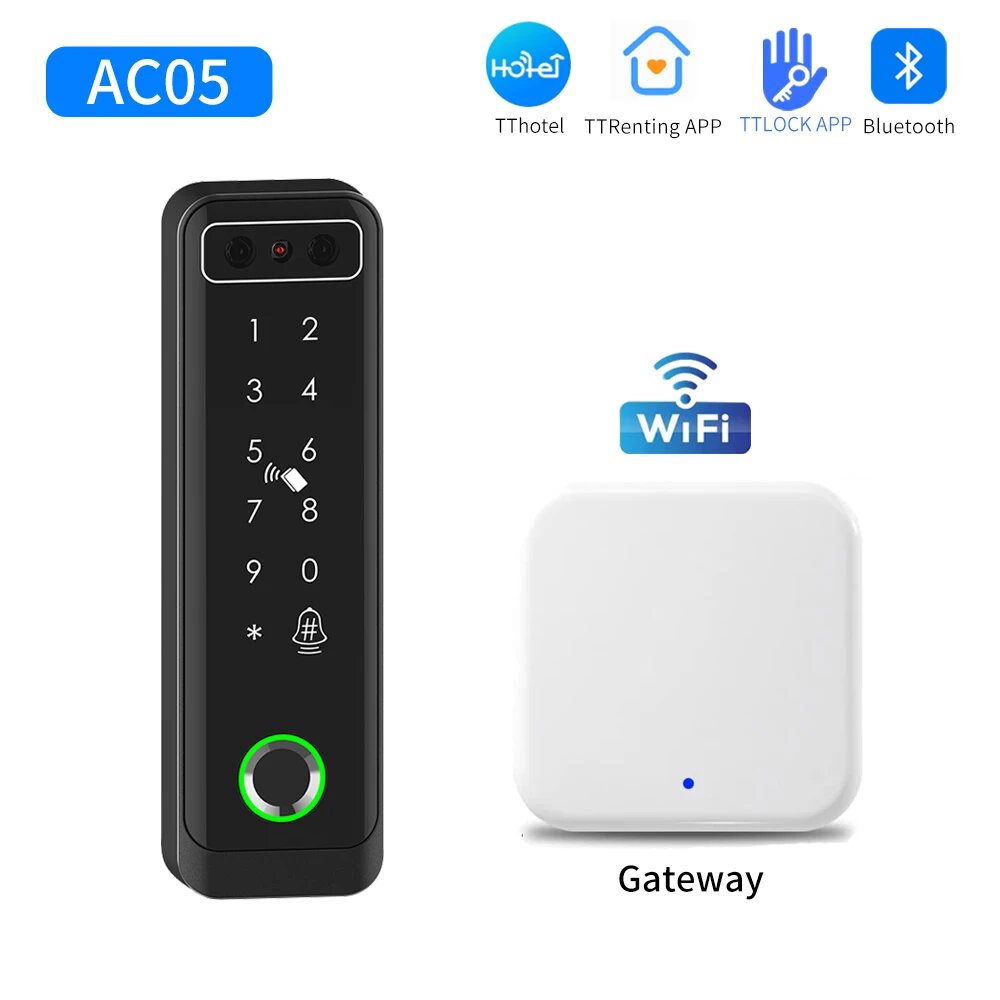 TTLOCK 3D электронный замок для двери AC05 GATEWAY G2