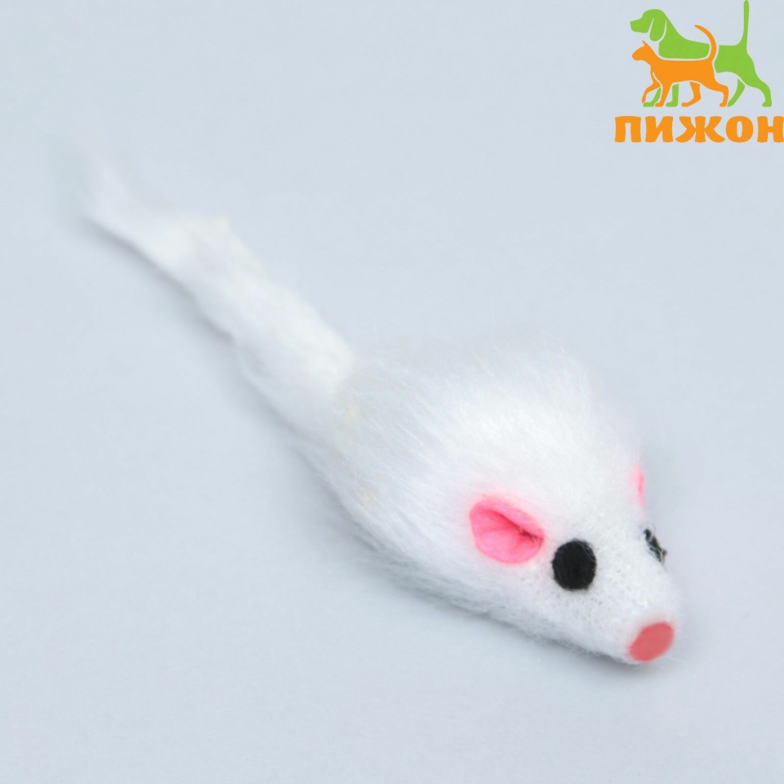 Игрушка для кошек мышь из искусственного меха