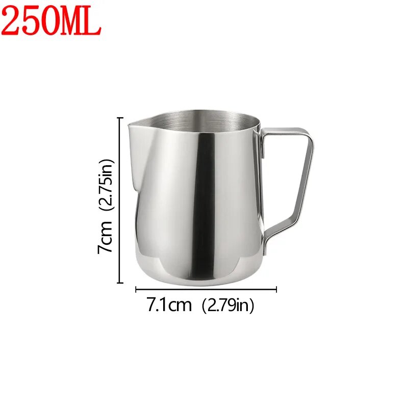 Кувшин для молока из нержавеющей стали 250мл (Unscaled250ml)