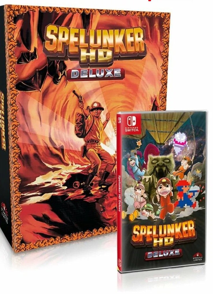 Spelunker HD Collectors Edition (Strictly Limited Games) Nintendo Switch