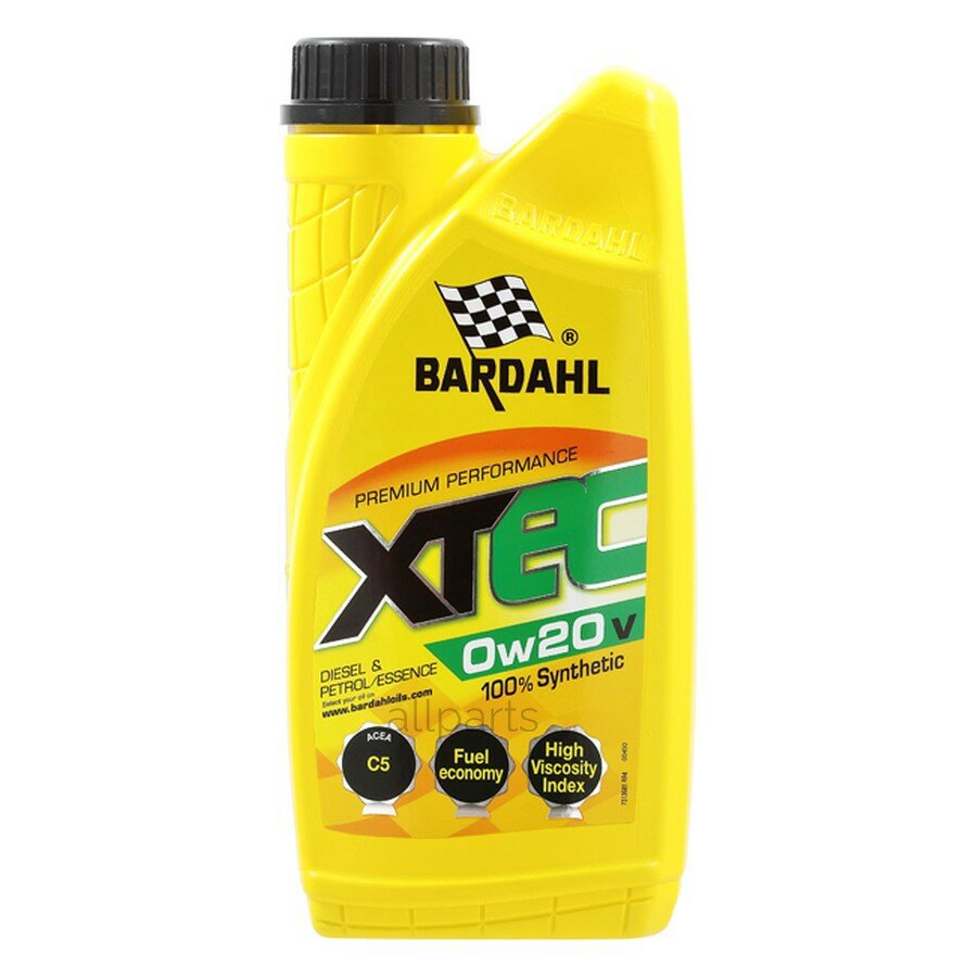 BARDAHL 36811 0W20 XTEC V VCC RBS0-2AE A1/B1 1L (синт. мотор. масло)