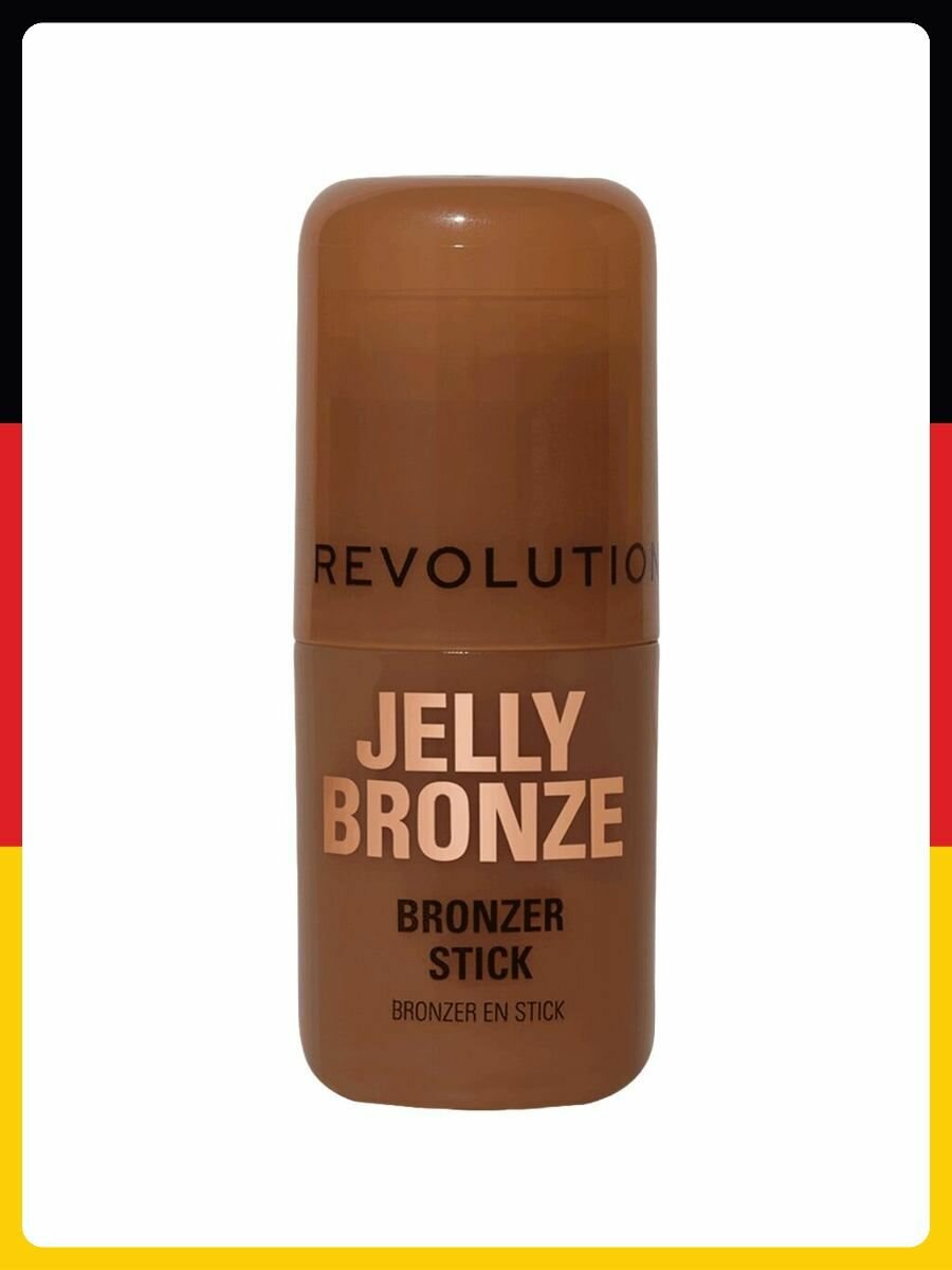 Бронзер Makeup Revolution Jelly Bronzer Stick Medium Sunset, 8 г