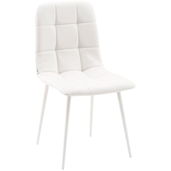 Стул обеденный Stool Group Одди NEW экокожа белый белые ножки