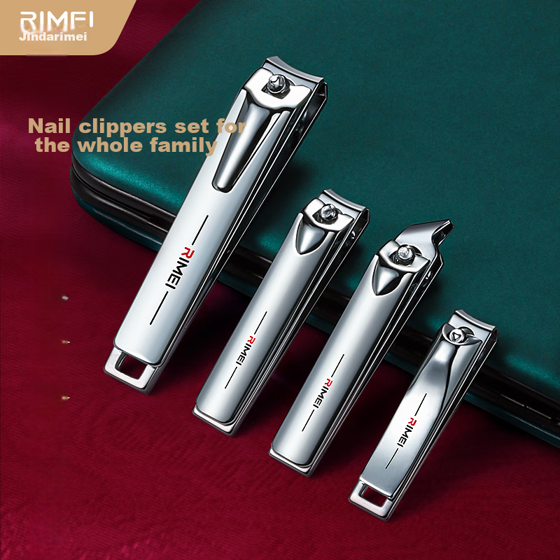 Jinda Rimei Nail Clipper Set, Complete Manicure Kit with Cuticle Trimmer, Nail Scissors, And 18-Piece Nail Care Tools