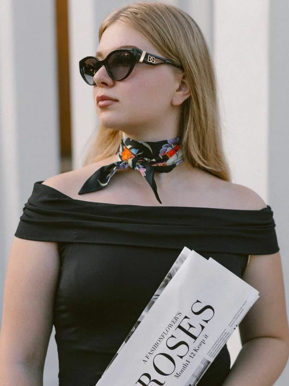 Повязка для волос твилли. Лента на сумку или шею, Жостово