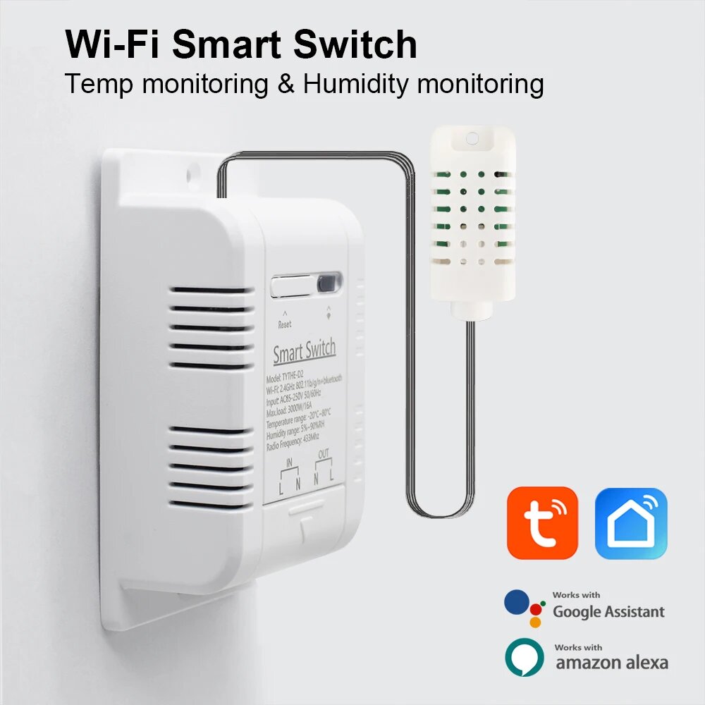 Scimagic-RC Умное Wi-Fi реле температуры и влажности