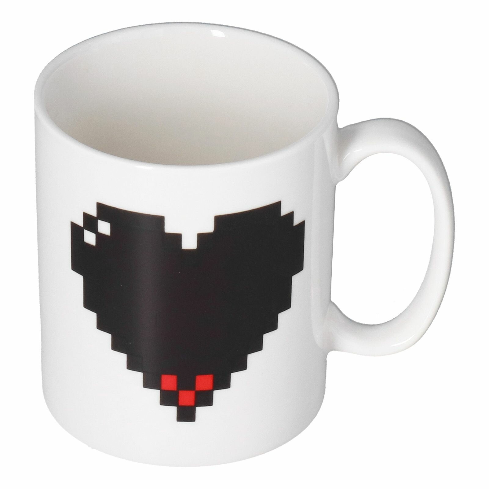 Керамическая кружка с рисунком в виде сердца, термочувствительная, меняющая цвет кружка для домашнего офиса, ресторана, бара