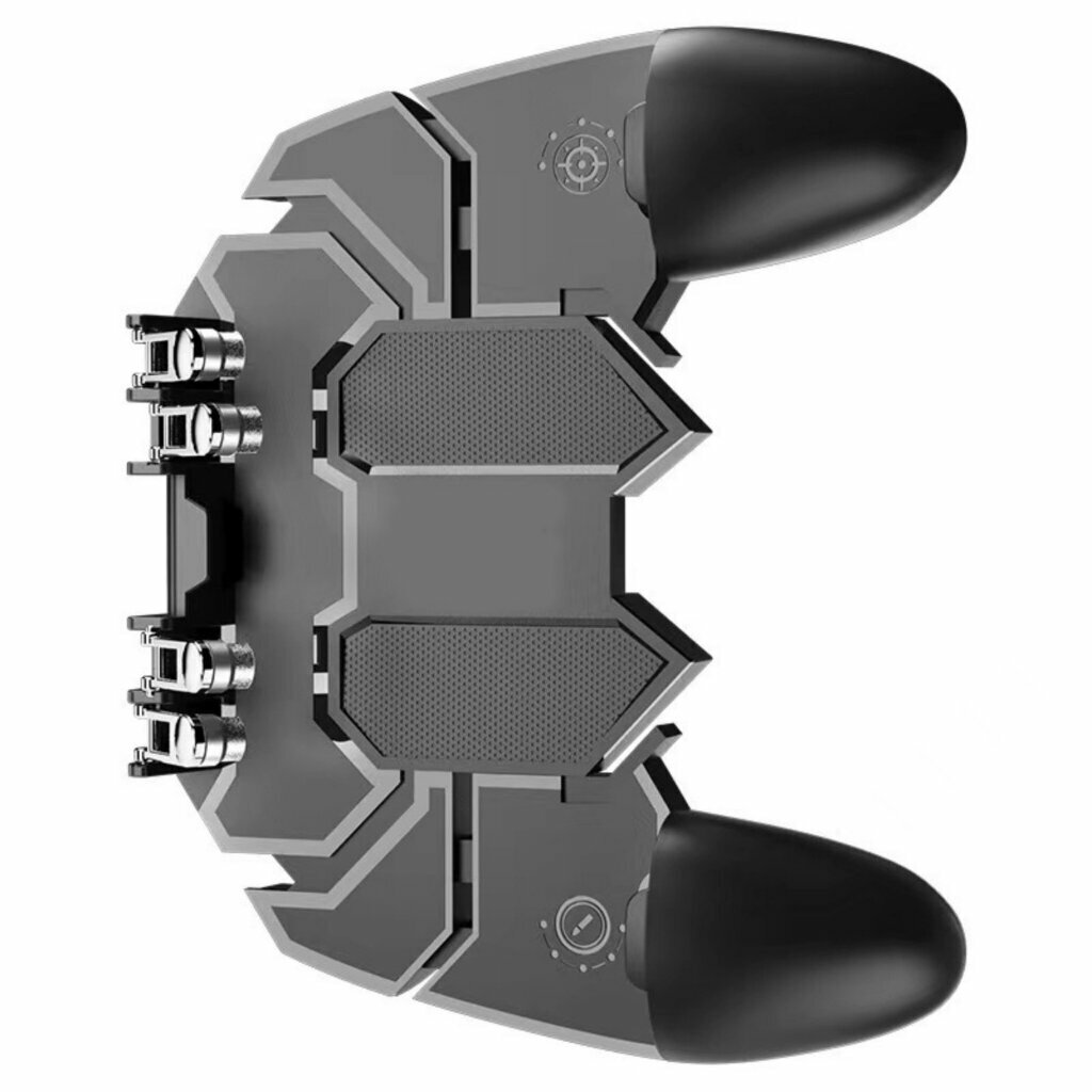 Mobile Game Controller Gaming Key Phone Controller Ergonomic Mobile Gamepad Six Finger Operate Easy Carry for Game