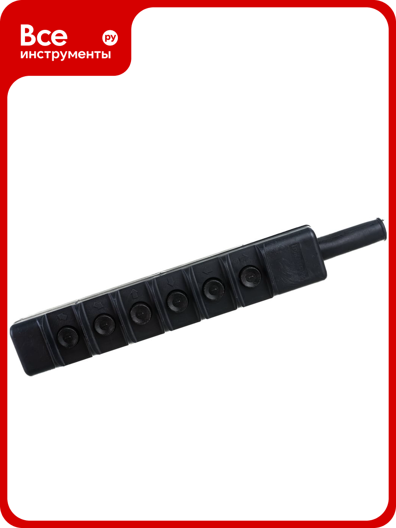 Кнопочный пост TDM ELECTRIC ПКТ-60 на 6 кнопок с ключом IP30