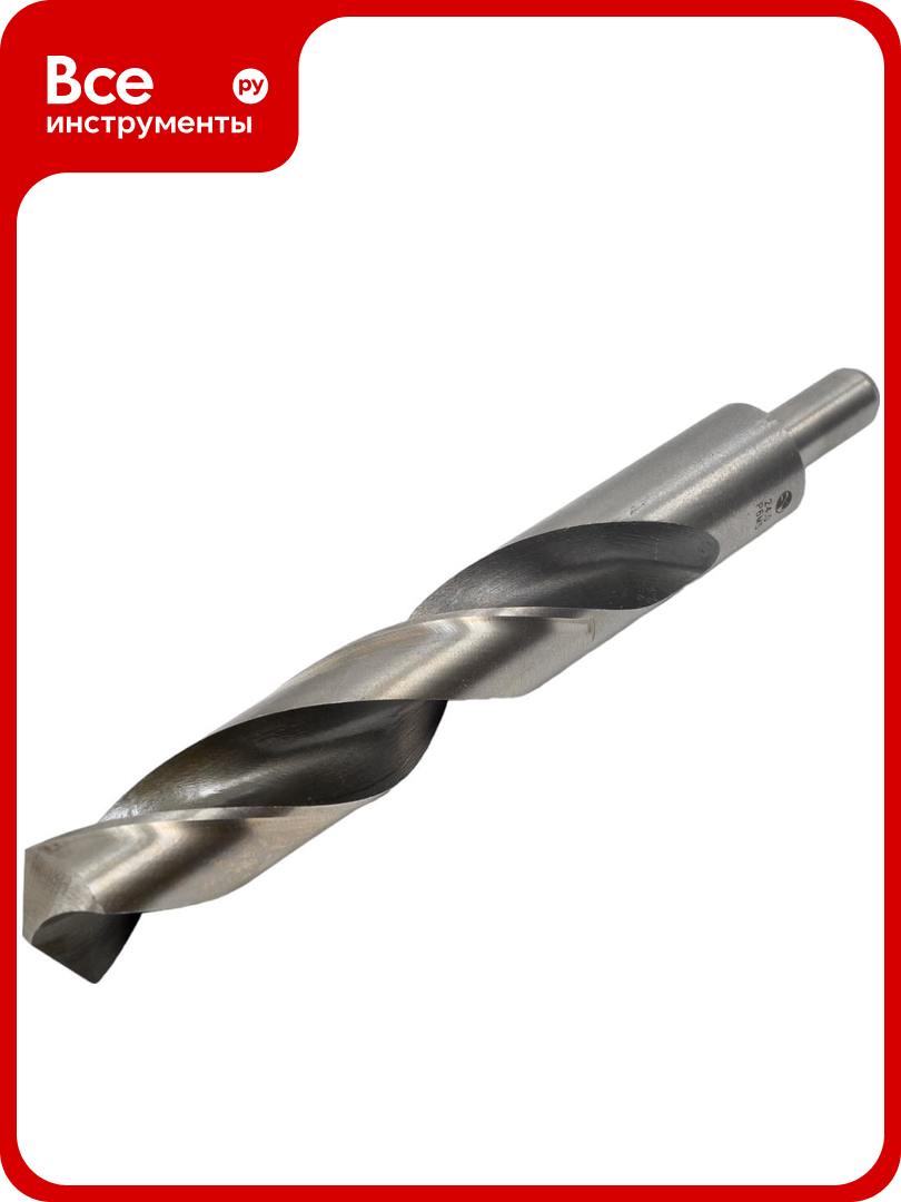 Сверло с ц/х удлиненное 24х200 мм, Р6М5 Резолюкс 24924