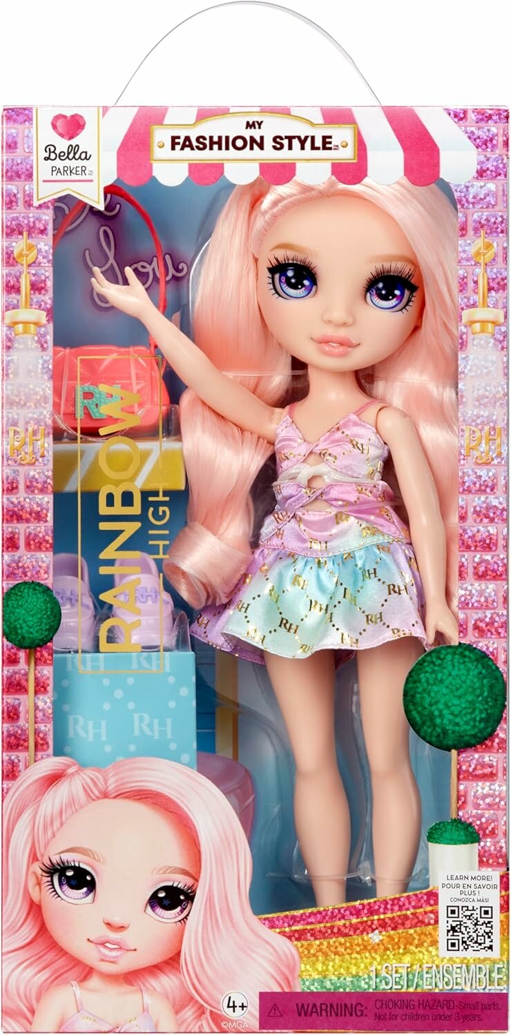 Кукла Rainbow High My Fashion Style - Кукла Белла с ярким розовым стилем - Рейнбоу Хай 547549