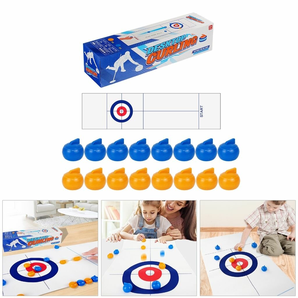 Настольный хоккей с шайбой -16 мячей