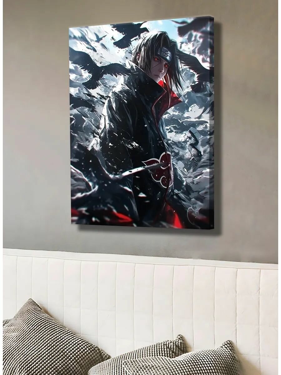 Картина "Вороньи крылья", модульная 50х70см 1шт.